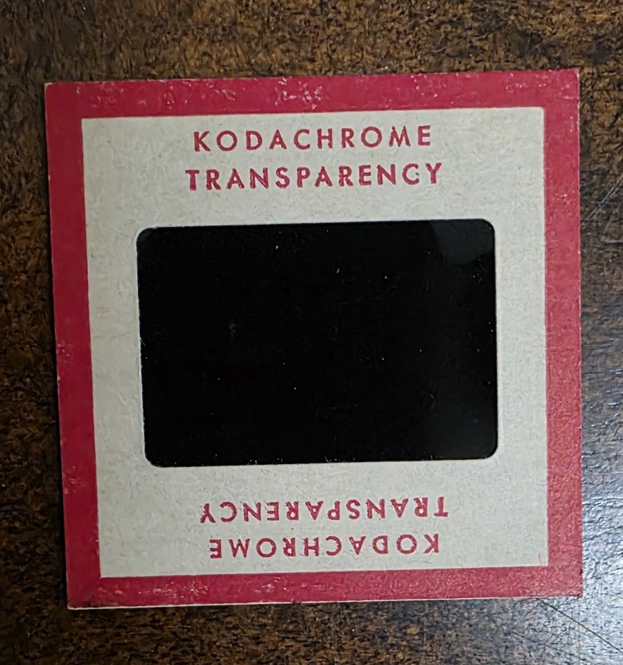 Vtg 35mm Red Border Slide Locomotive Rail Yard | eBay