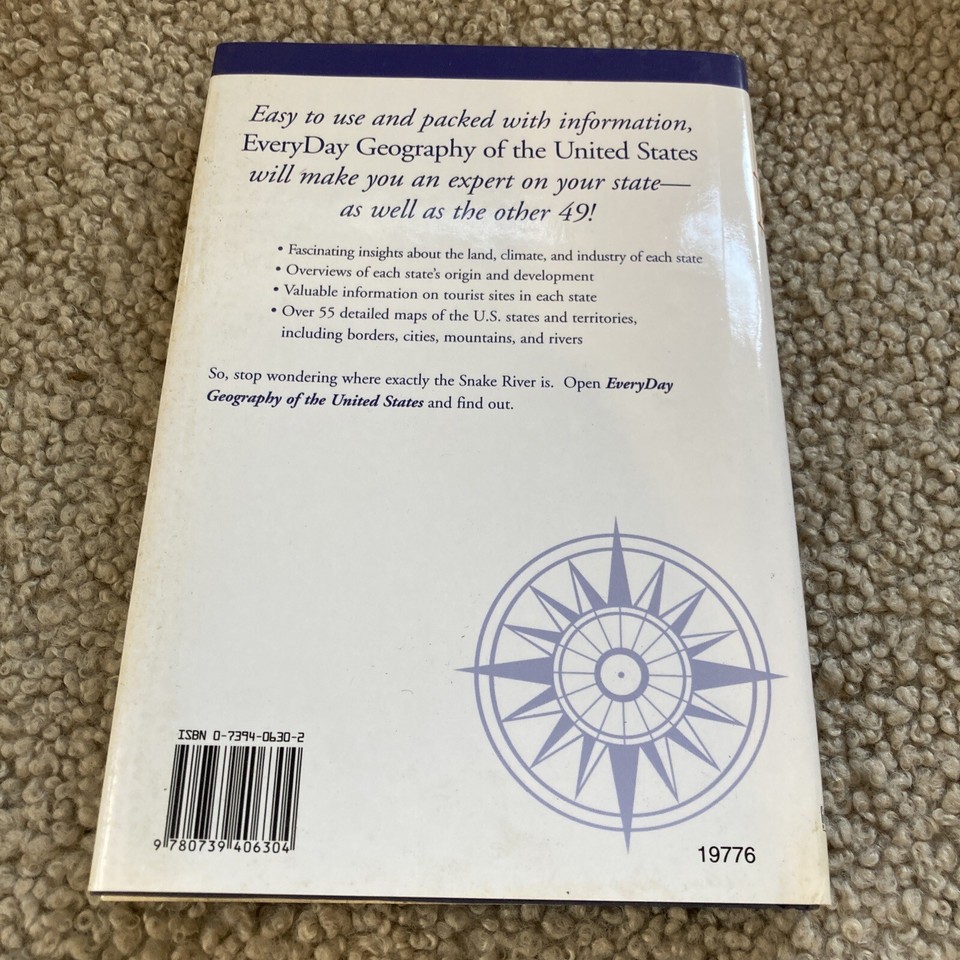 EVERYDAY GEOGRAPHY OF THE UNITED STATES Barbara Fifer 2000 Hardcover | eBay