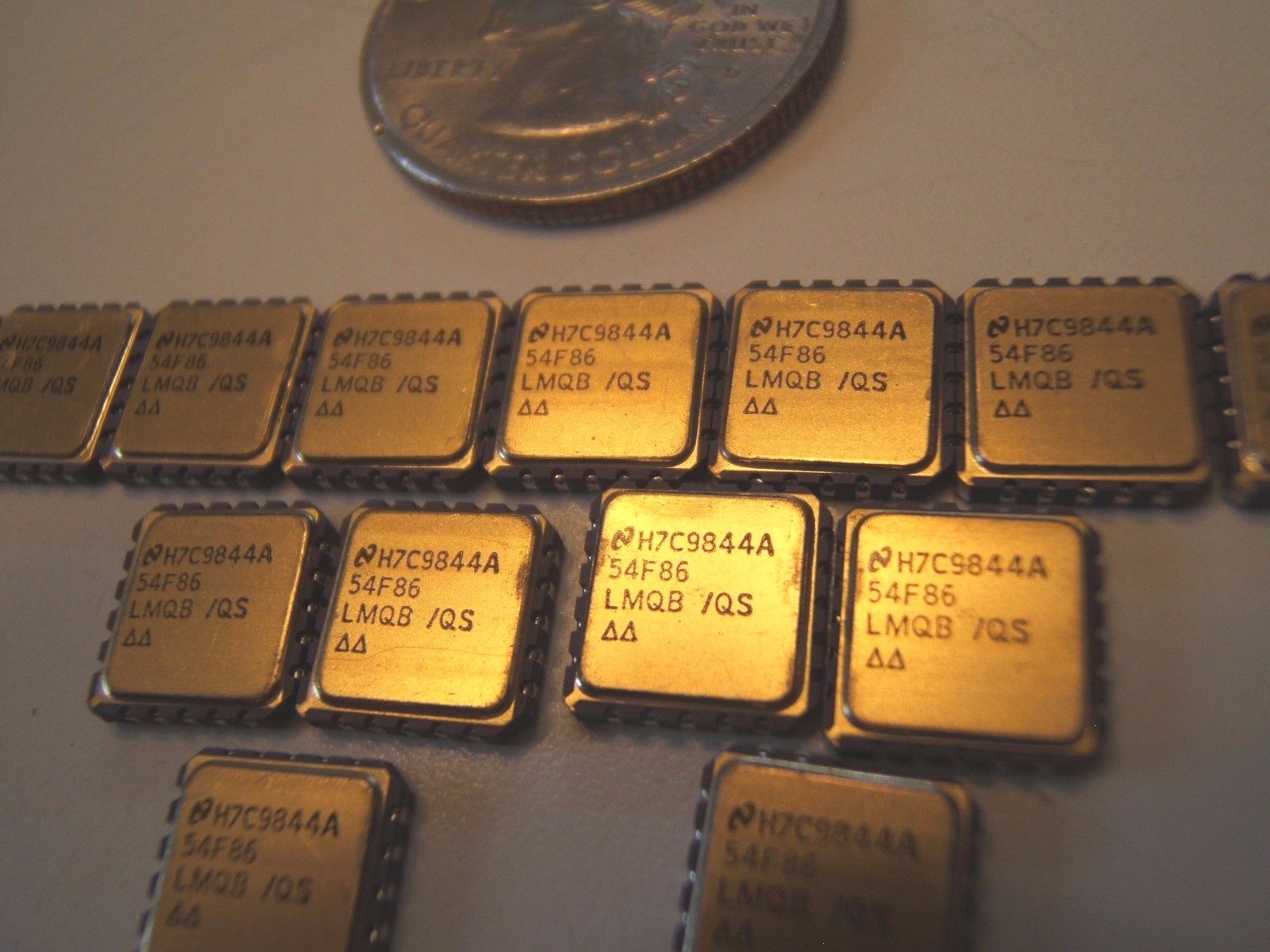 (5) NATIONAL SEMI 54F86-LMQB.(10 LOT) CLCC IC CHIP. 20 PIN. NOS NEW | eBay