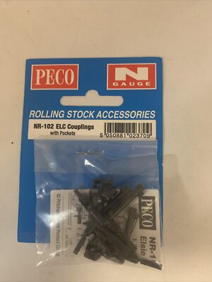 Peco NR-102 ELC "Elsie" Couplings and pocket - pack of two | eBay UK