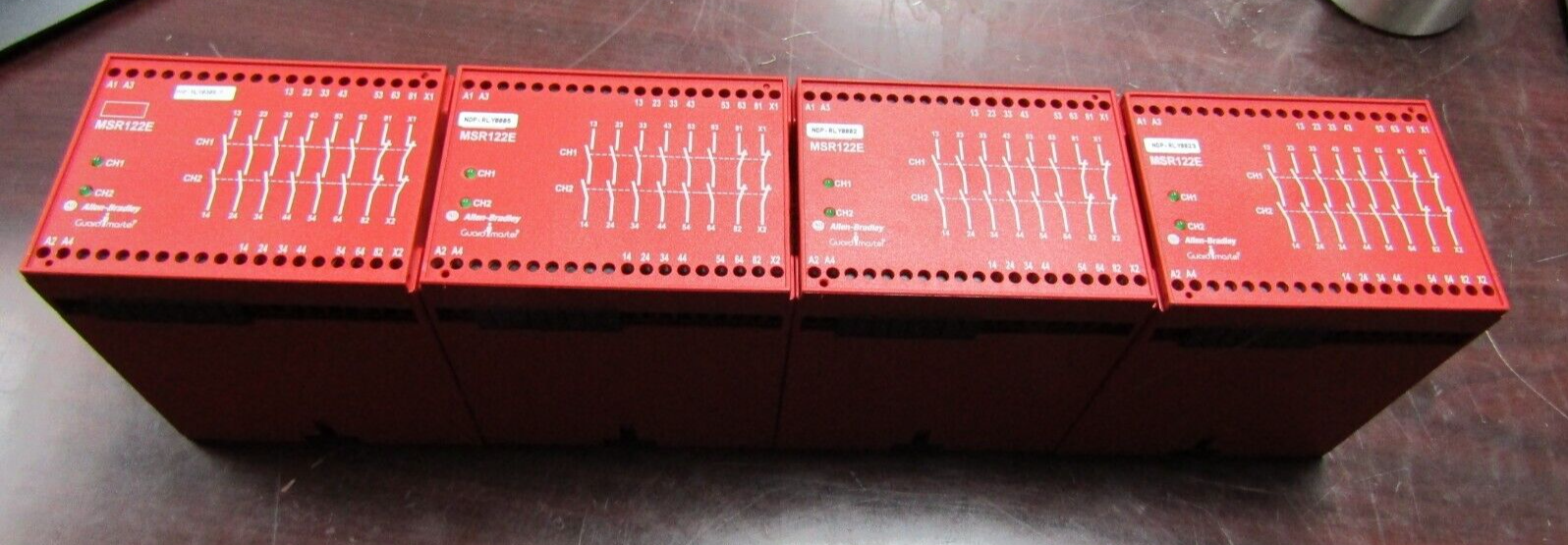 🤩 NEW ALLEN BRADLEY GUARD MASTER SAFETY RELAY MSR122E / 440R-E21358 SER ...