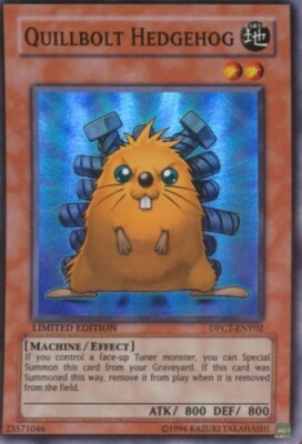 Quillbolt Hedgehog - DPCT-ENY02 - Super Rare - Limited Edition x1 ...