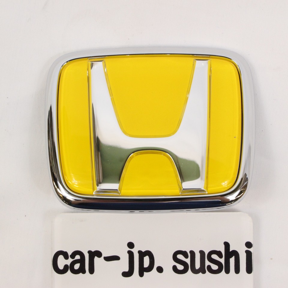 HONDA GENUINE S2000 AP1 AP2 Yellow H Front Emblem Badge Ornament 75700 ...