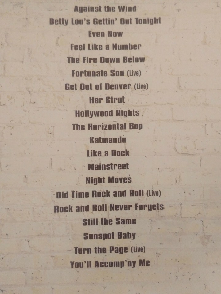 BOB SEGER GUITAR TAB / TABLATURE / ***BRAND NEW*** / BOB SEGER ...