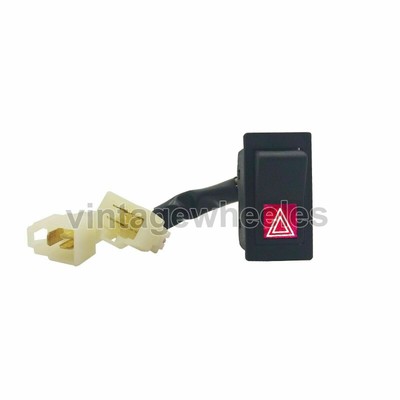 Hazard Warning Light Lamp Switch Piano Button Type Classic Cars with 2 ...