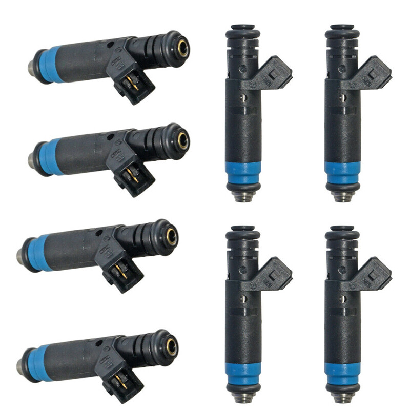 8Pcs Fuel Injectors Fit For Siemens Deka 850cc 1000cc High Impedance ...