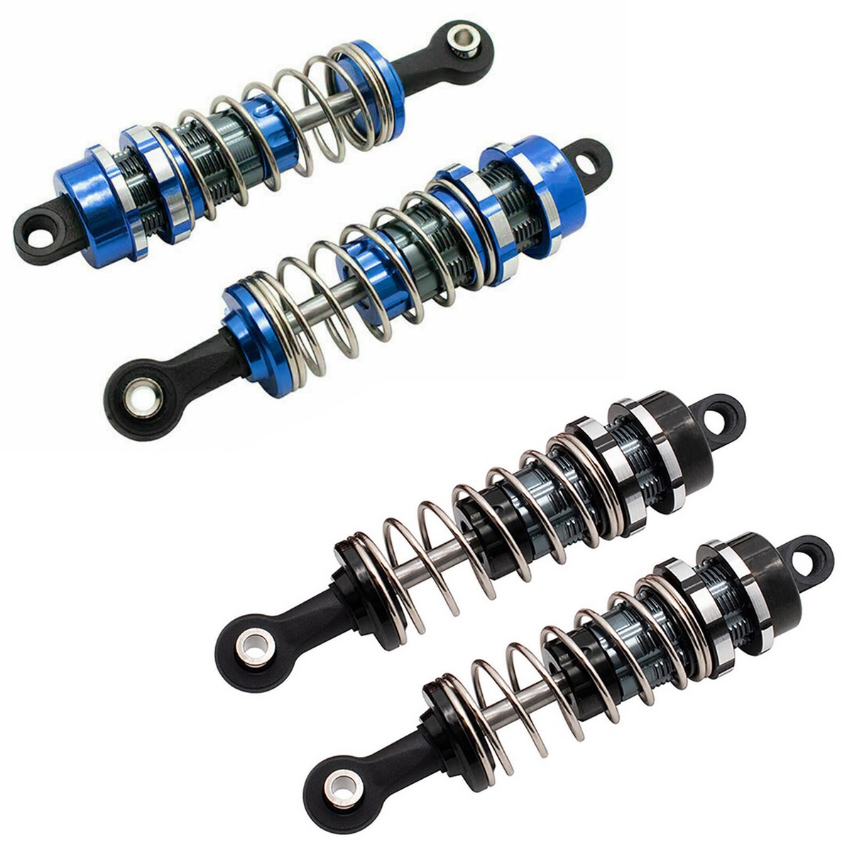 Scx10 Shocks RC Shock Absorber, 2pcs Metal RC Damper With Spring ...