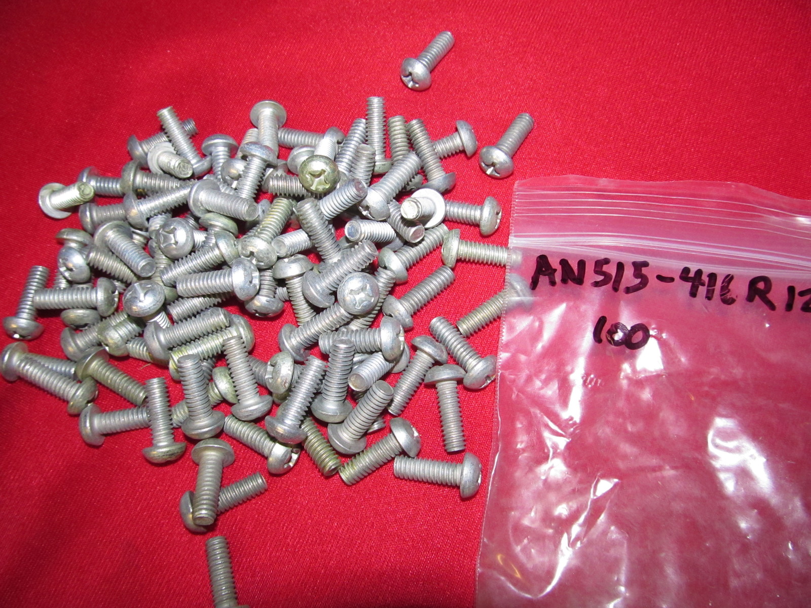 AN515-416R12 Screw 1/4" x 20 x 3/4" . Pack of 100 | eBay