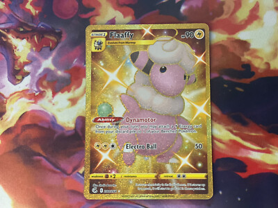 Pokemon TCG 2021 - Flaaffy 280/264 - Fusion Strike Gold Ultra Secret ...