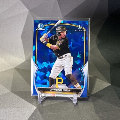 2023 BOWMAN CHROME 1ST SAPPHIRE REFRACTOR PIRATES RAYMOND MOLA | eBay