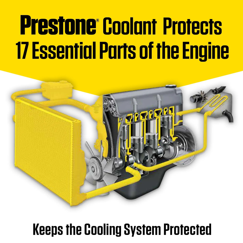Prestone Extended Life Prediluted Antifreeze/Coolant, Universal Use | eBay