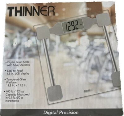 New Thinner Digital Glass Scale Body Weight Digital Tempered Glass ...