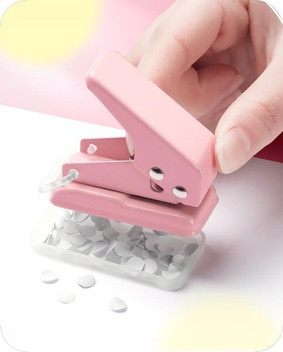 6mm Mini 10 Sheet Hole Punch PaperPuncher Scrapbook Tool for Desk ...
