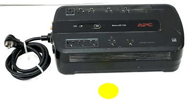 APC BACK-UPS 750 ES BATTERY BACK-UP & SURGE PROTECTION 10-OUTLET 750VA ...