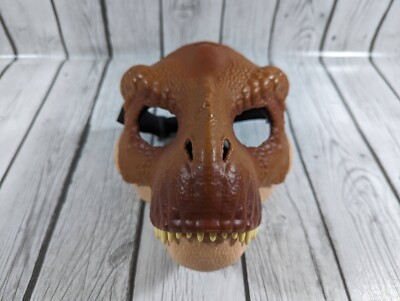 Jurassic Park World Tyrannosaurus Rex Mask Mattel Dinosaur Costume T ...