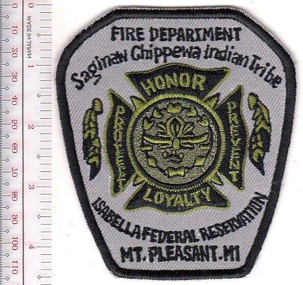 American Indian Tribal Fire Department Michigan Saginaw Chippewa FD vel ...