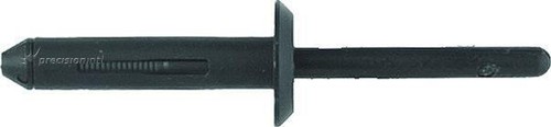 DISCO 1195PK BLK NYLON BLIND RIVETS 25PK 13/64¨ (5.15MM)HOLE SIZE G/R ...