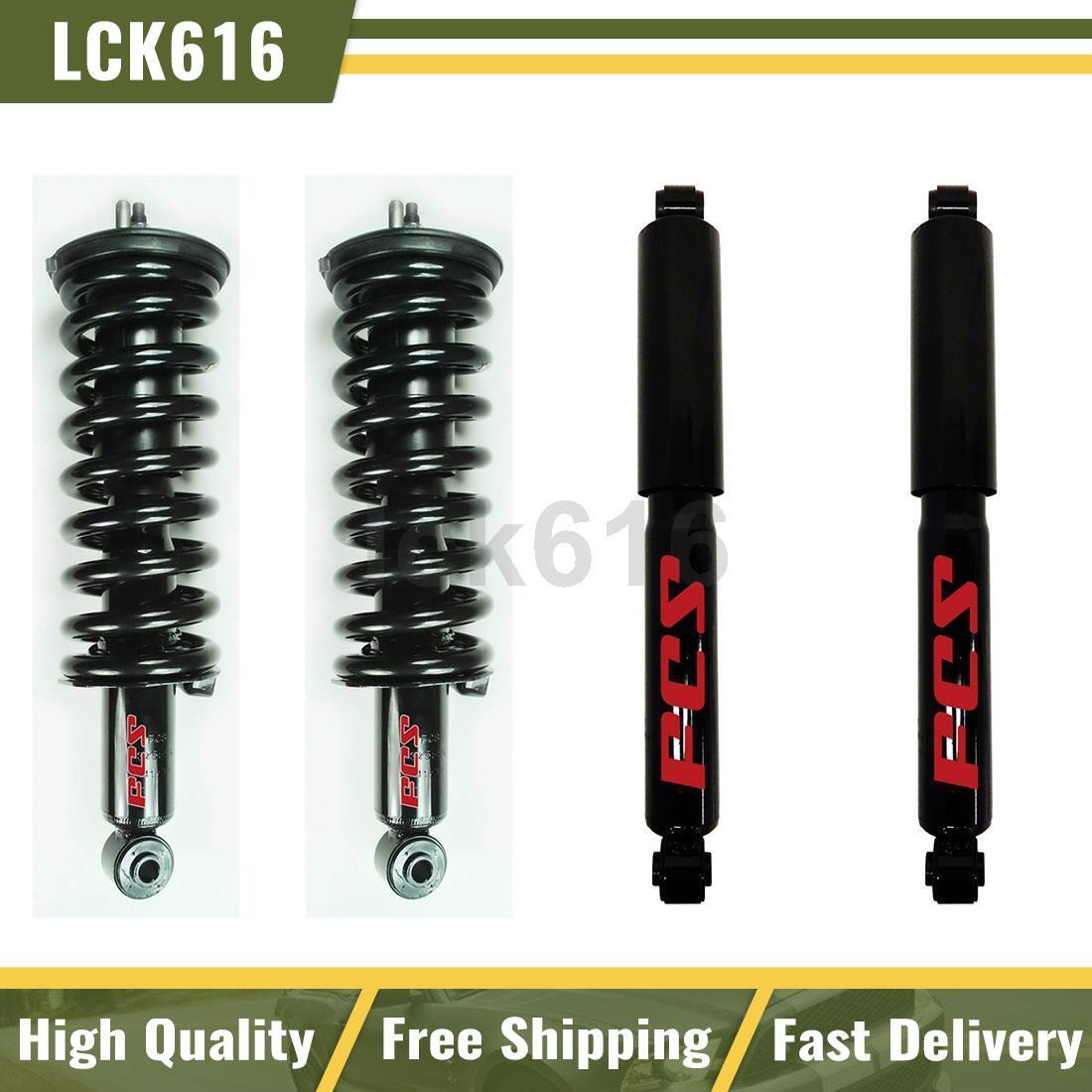 Front Rear Shocks and Struts Coil Spring Assembly 4X For 2005 Nissan ...