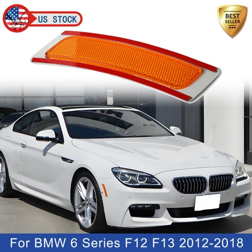 Front Bumper Reflector Right Side Marker Lights For BMW 6-Series F12 ...