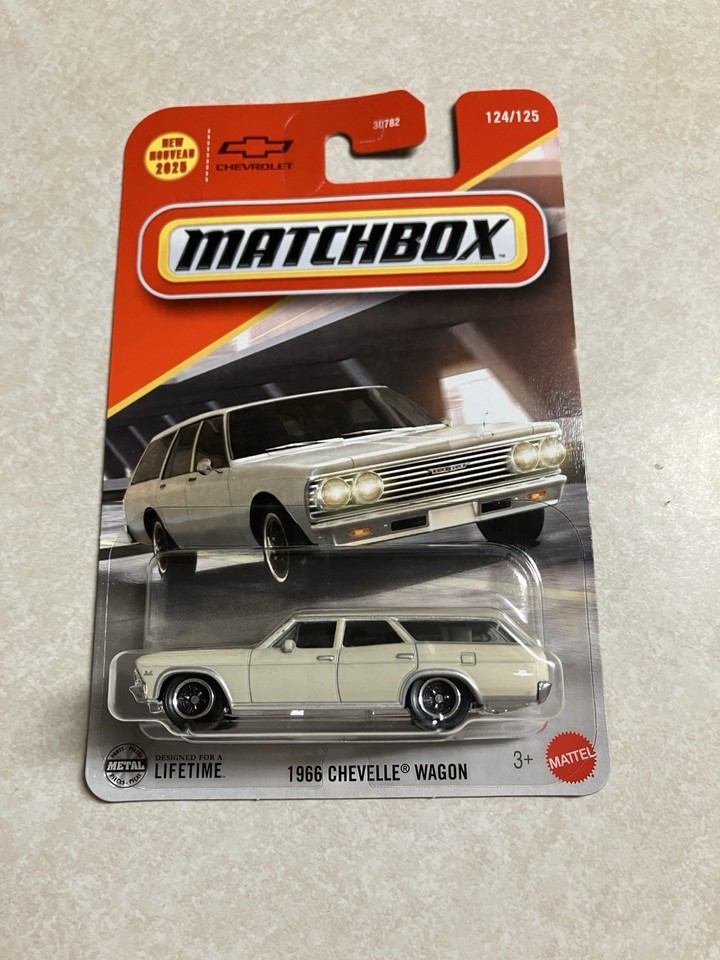 🔥2025 Matchbox 1966 CHEVROLET CHEVELLE Wagon #124/125🔥 | eBay
