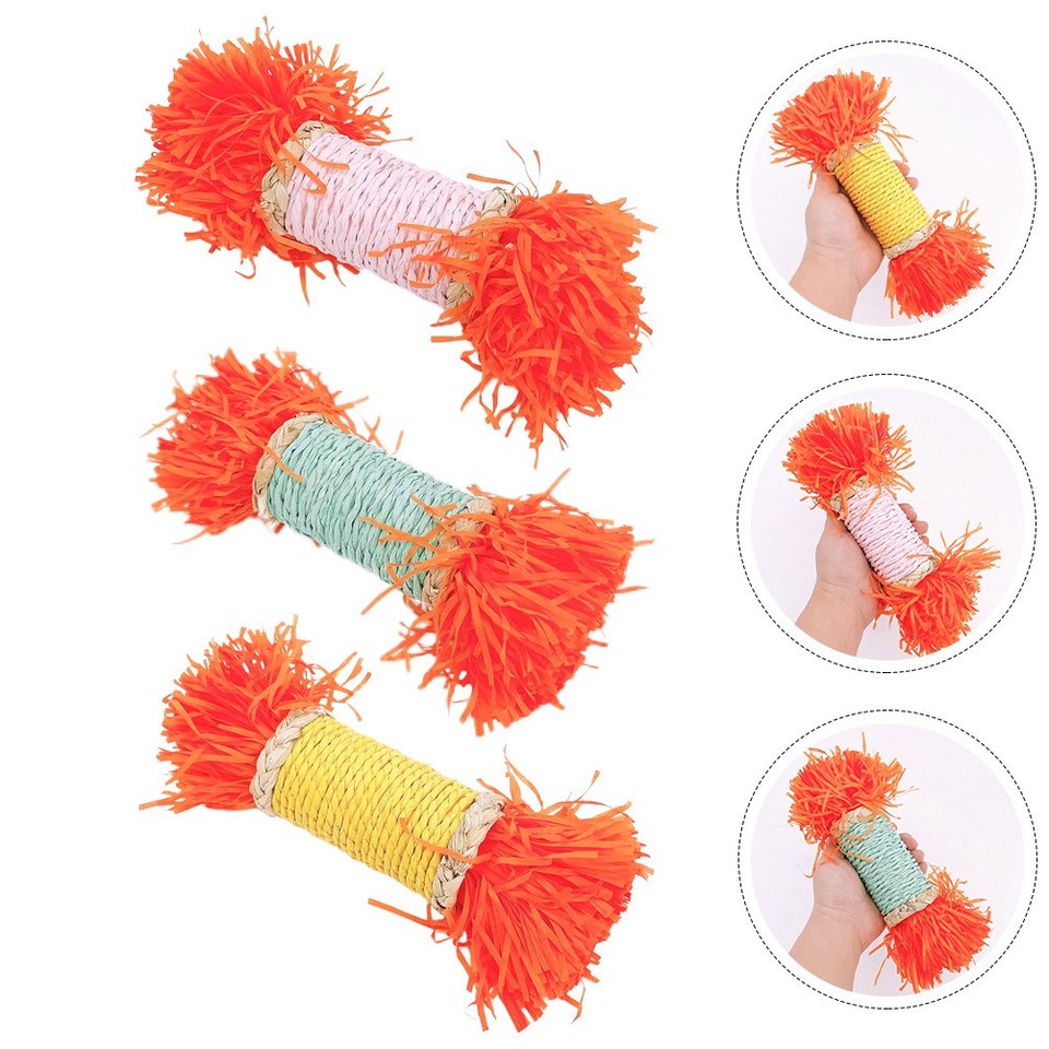 3 Pcs Creative Chew Toy Pets Chewing Toys Chinchilla Grinding Rabbit ...