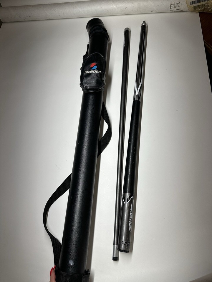 Precision Strike Pool Cue Stick With Case Sportcraft | eBay