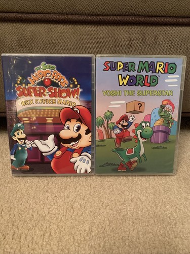 Super Mario Bros. Box Office Mario And Yoshi Superstar DVDs | eBay
