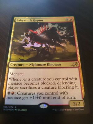 MTG Ikoria Labyrinth Raptor 193/274 Foil | eBay
