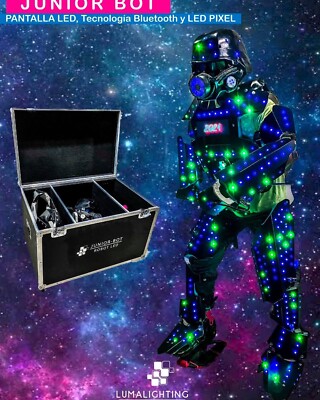 ENJOY THE CRAYZY PARTY HOUR WITH THE JUNIOR BOT LED ROBOT !!! AMAZING ...