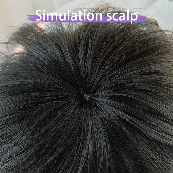 Pixie Cut Wig With Bangs Short Wave Layered Cut for Women Cosplay ...