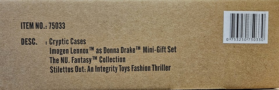 Integrity Toys 'Stilettos Out' Cryptic Cases Imogen Lennox as Donna ...