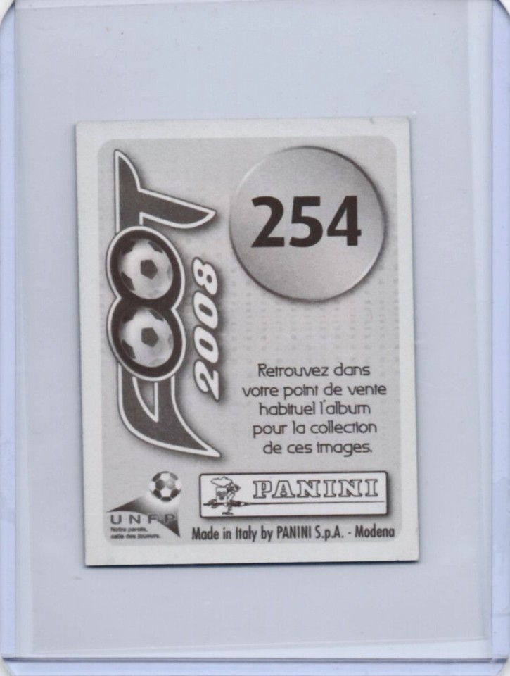 Sticker Miralem PJANIC "FOOT 2008 - FRANCE" Panini | eBay