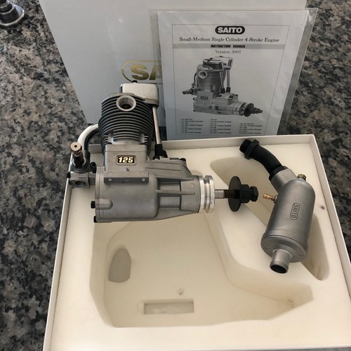 Saito FA 125a 4-Stroke RC Aircraft Engine | eBay