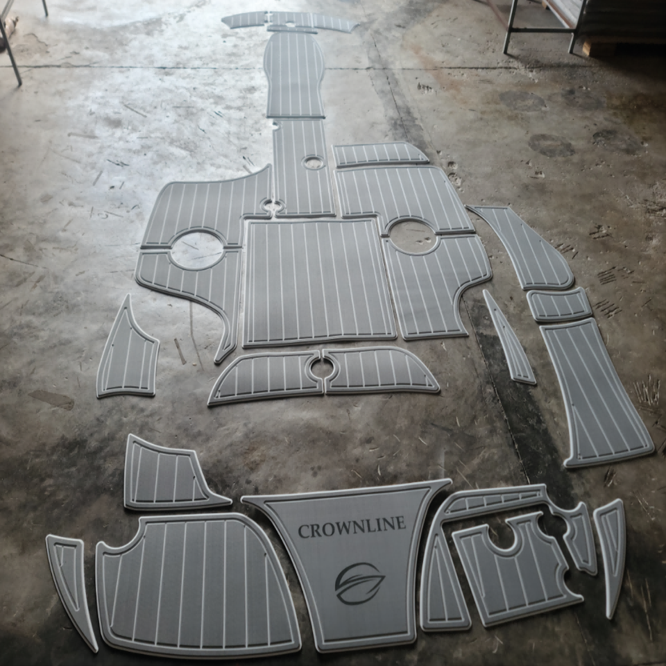 2015 Crownline 275 Swim Step Platform Boat EVA Faux Foam Teak Deck ...