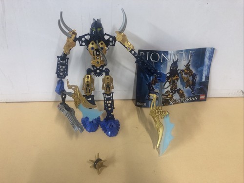 LEGO TARIX 8981 Set Bionicle Glatorian Including Instruction Booklet ...
