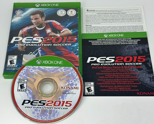 PES 2015 Pro Evolution Soccer (Microsoft Xbox One) CIB Complete with ...