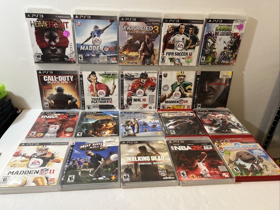 Lot of 20 Sony PlayStation 3 PS3 Games | eBay