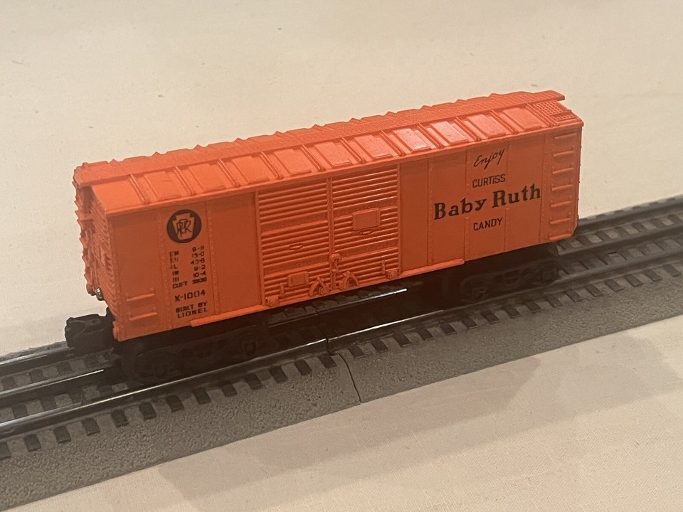Lionel O Gauge # x1004 PRR Baby Ruth Candy Boxcar | eBay