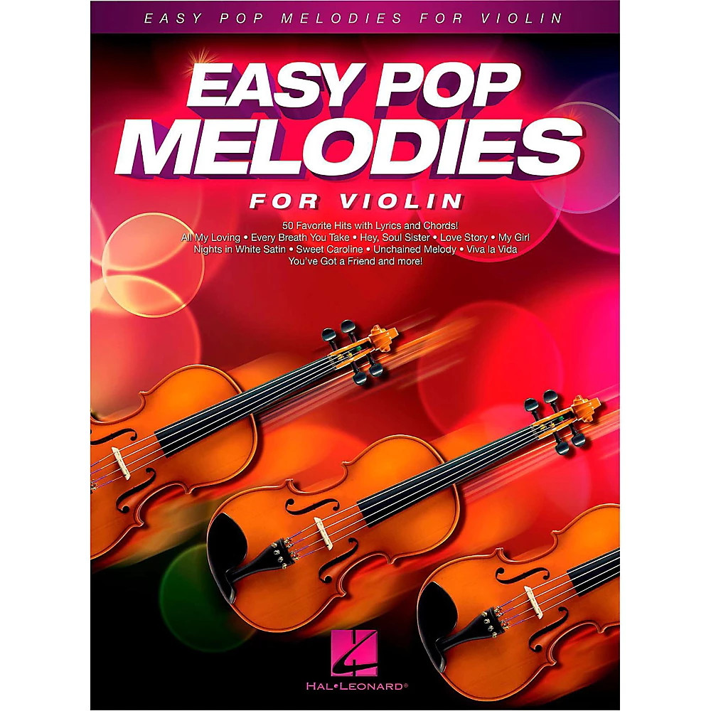 Hal Leonard Easy Pop Melodies For Violin | eBay