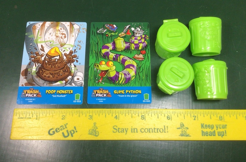 Collectible Trash Pack/ Grossery Gang Mini Squish Toy Lot Monster ...