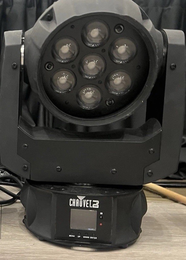 13 Chauvet Intimidatior Wash Lights Moving Head Wash Lights(best Offer ...