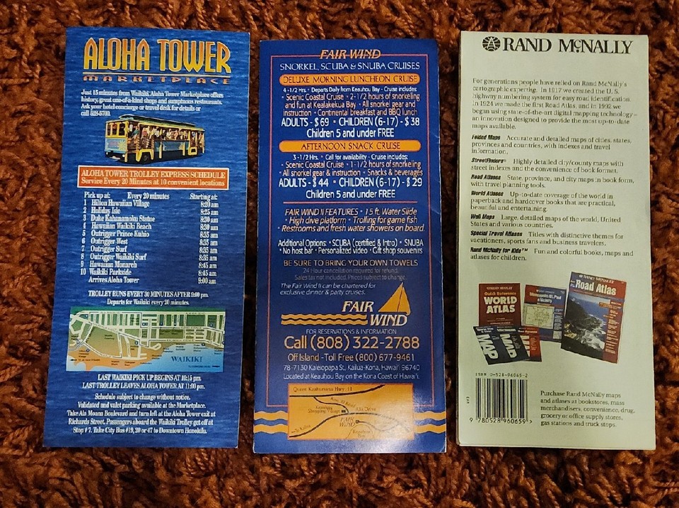 Hawaii Pamphlet And Map Lot | eBay