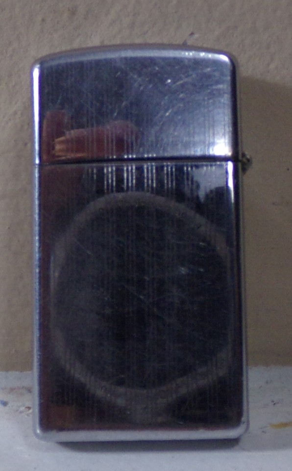 1968 ZIPPO SLIM LIGHTER UNIVERSITY OF TECHNOLOGY UTS SYDNEY AUSTRALIA ...