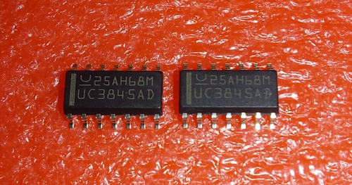 12pcs/lot UC3845AD,Switching Controllers Current Mode,SOIC-14,Texas ...