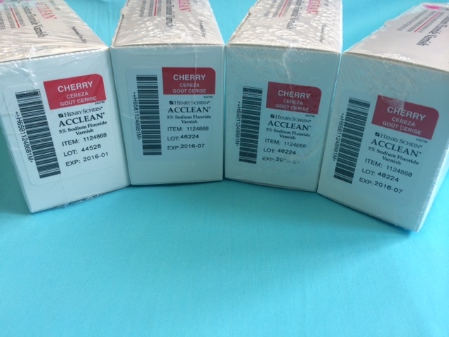 Henry Schein Acclean Varnish Fluoride Unit (50 in Box) for sale online ...