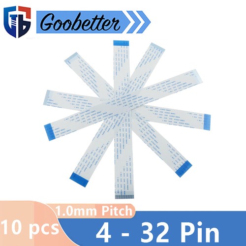 10x 4 6 8 10 12 14 16 18 20 24 26 30 32 Pin FPC FFC Ribbon Flexible ...