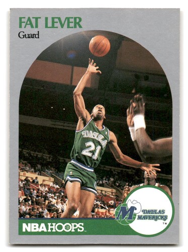 Fat Lever 1990 Hoops BASKETBALL #408 Dallas Mavericks | eBay