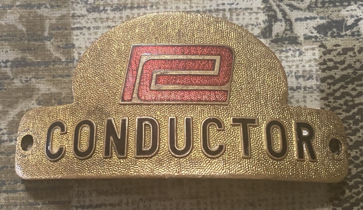 Conductor Hat Badge