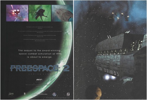 Freespace 2 Print Ad/Poster Art PC Big Box (A) | eBay