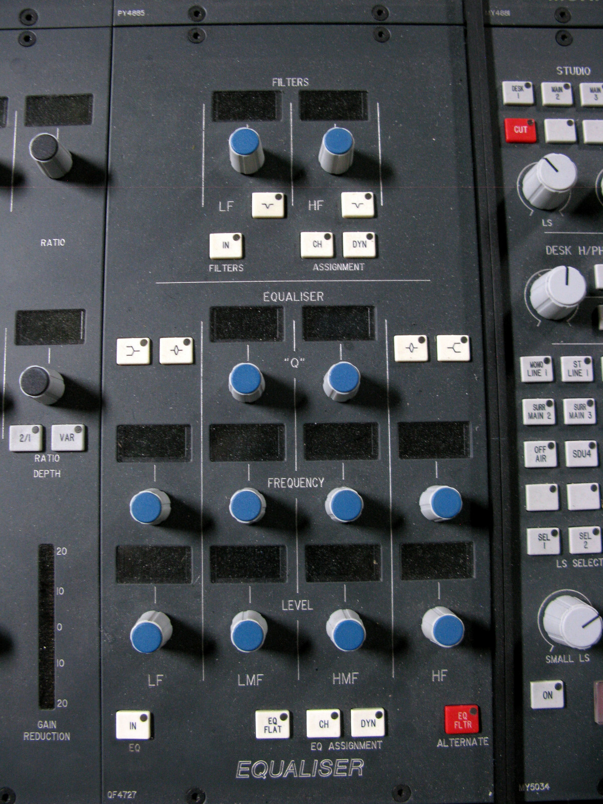 Calrec Alpha 100 Digital Audio Mixing Console Desk in great condition ...